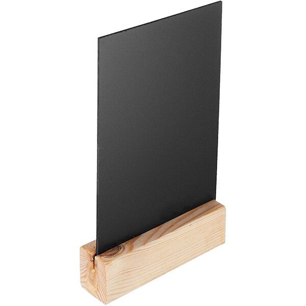 Меловой тейбл-тент А5 деревян. основание