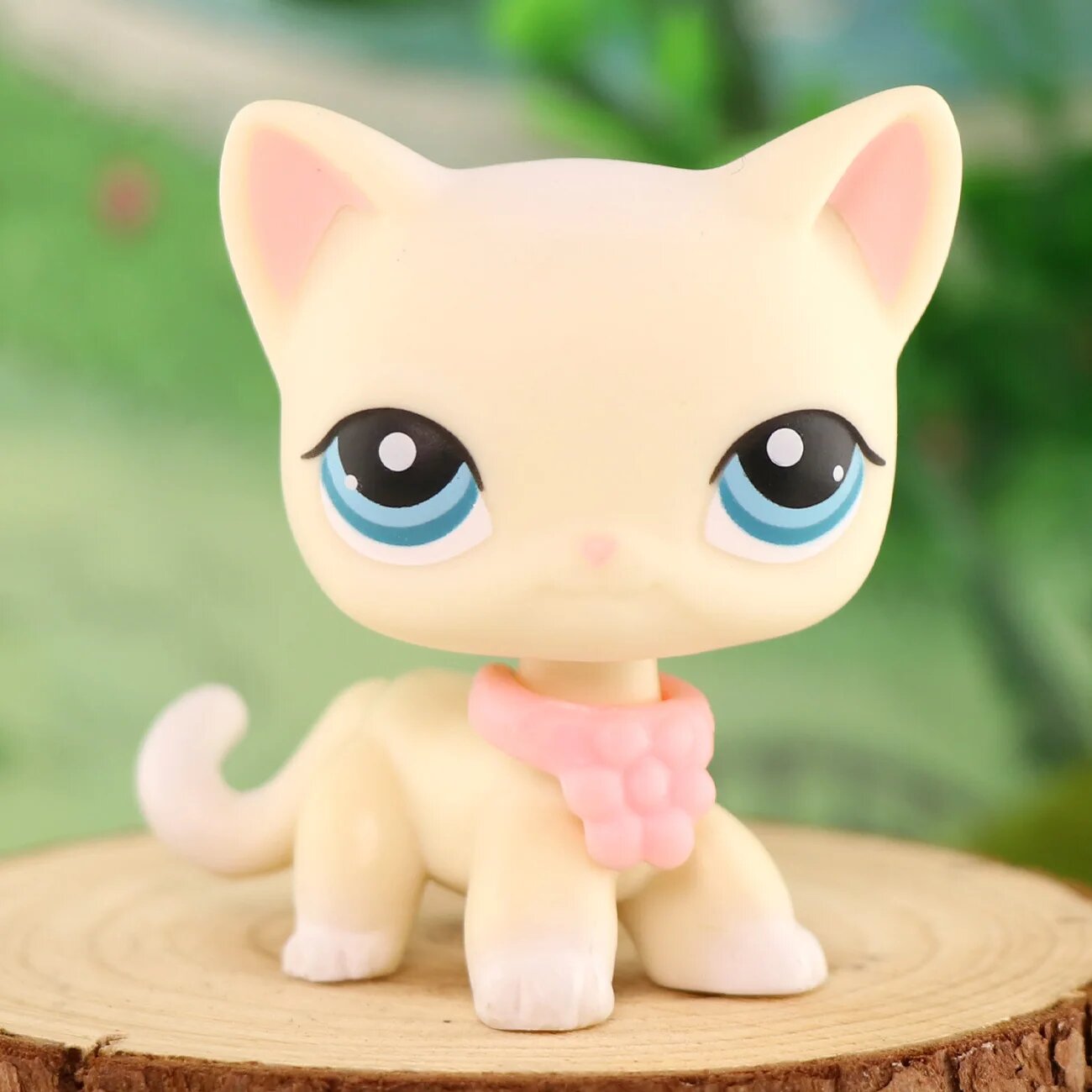 Мини-фигурка кошки ПВХ, Розовый, Цвет: 410
