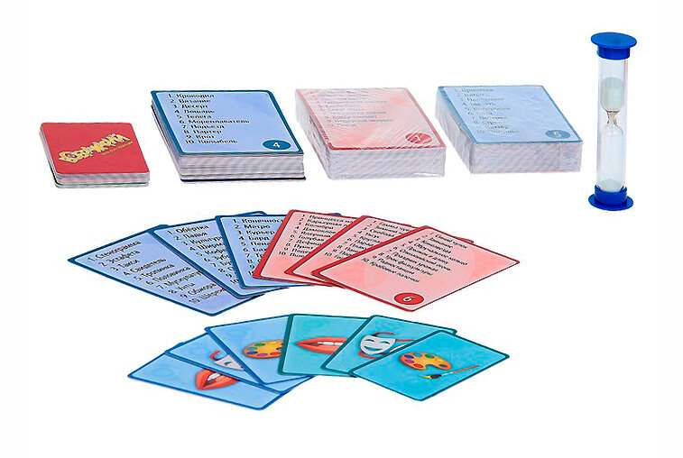 Настольная печатная игра "воображарий" 9+