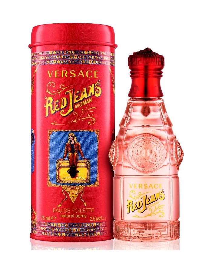 Versace woman (j) Red Jeans Туалетная вода 75 мл.