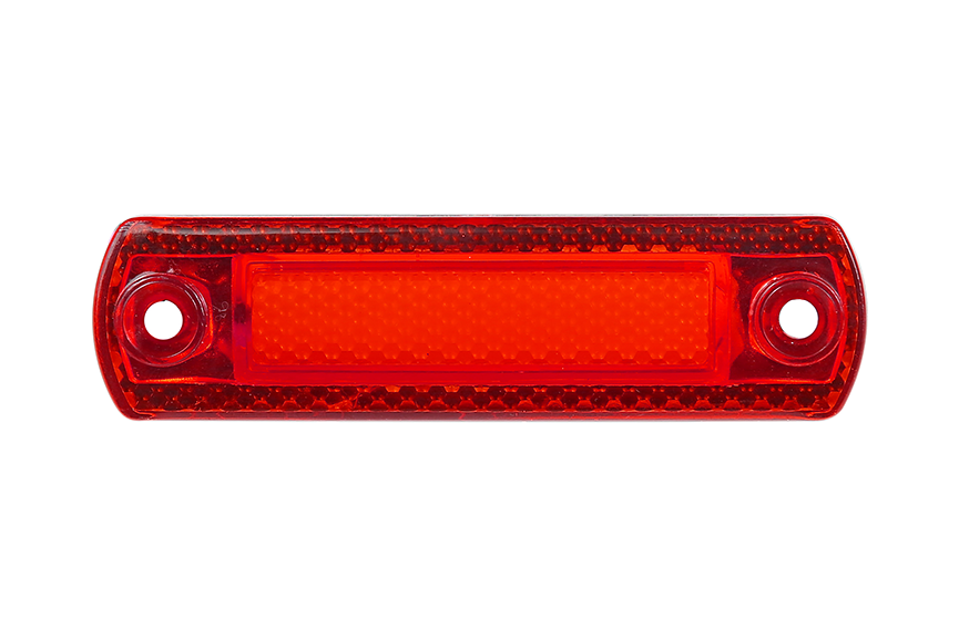 Габарит светодиодный контурный универсальный NEON красный YP-162 24В