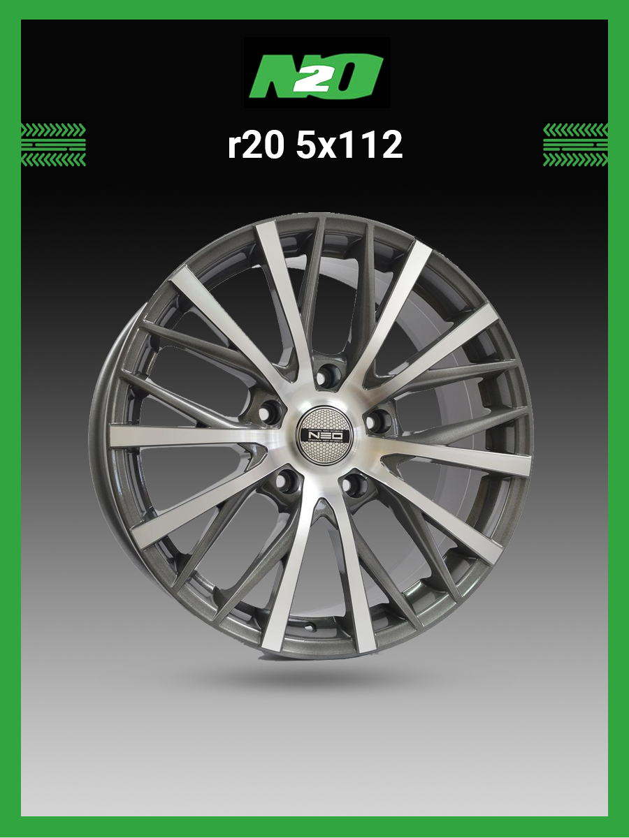 Диск автомобильный NEO N204 9x20 5x112 ET40 66,6 GRD
