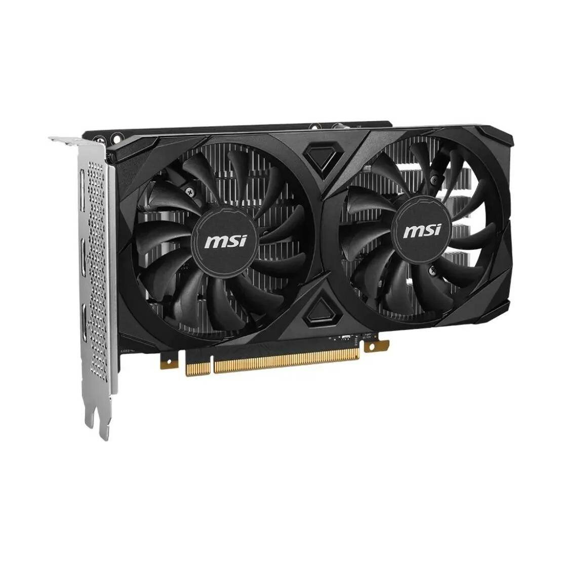 Видеокарта MSI PCI-E 4.0 RTX 3050 VENTUS 2X E 6G OC, 96 bit, GDDR6, черный