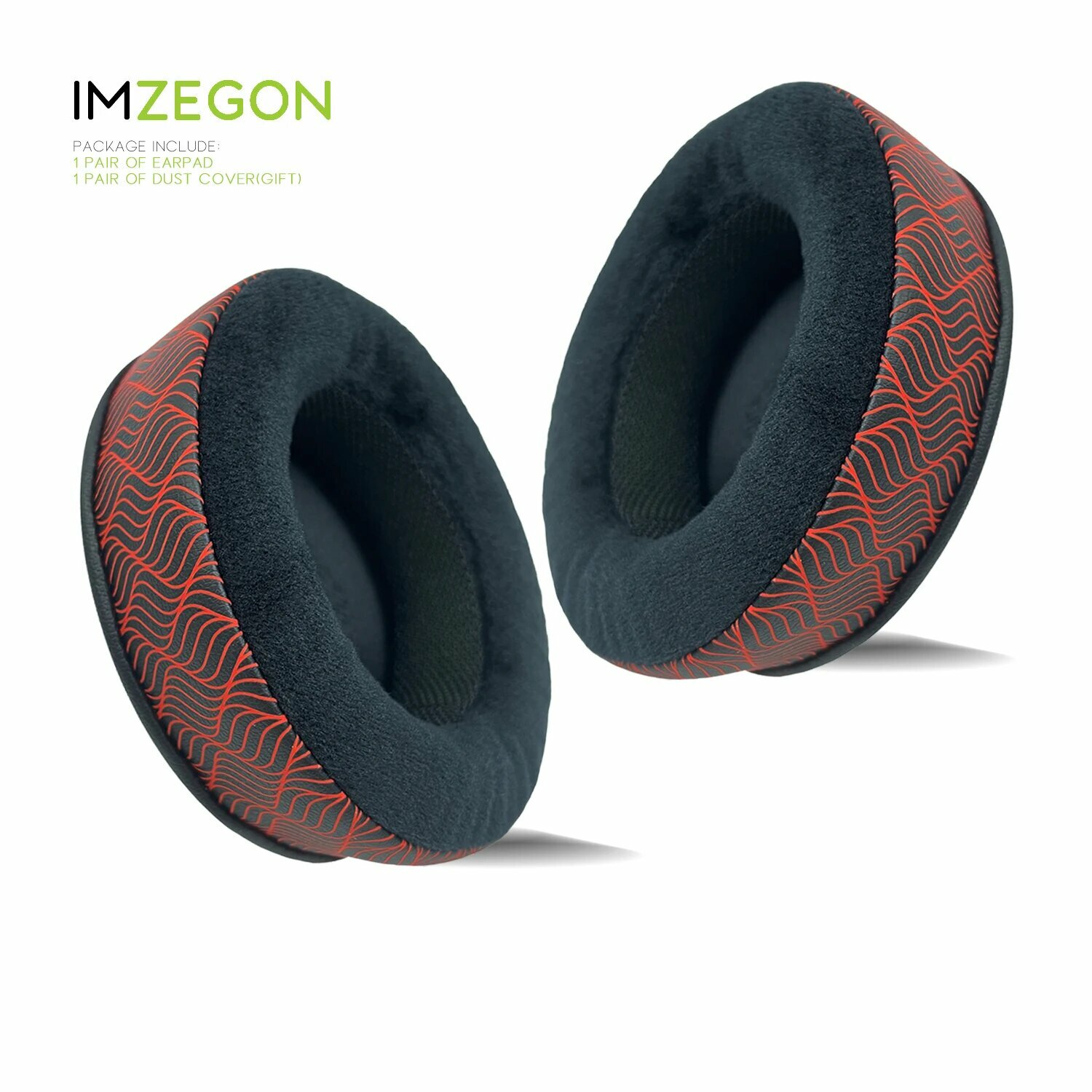 IMZEGON Амбушюры для Steelseries Arctis Nova 1,3,7 Nova Pro Type B Velvet