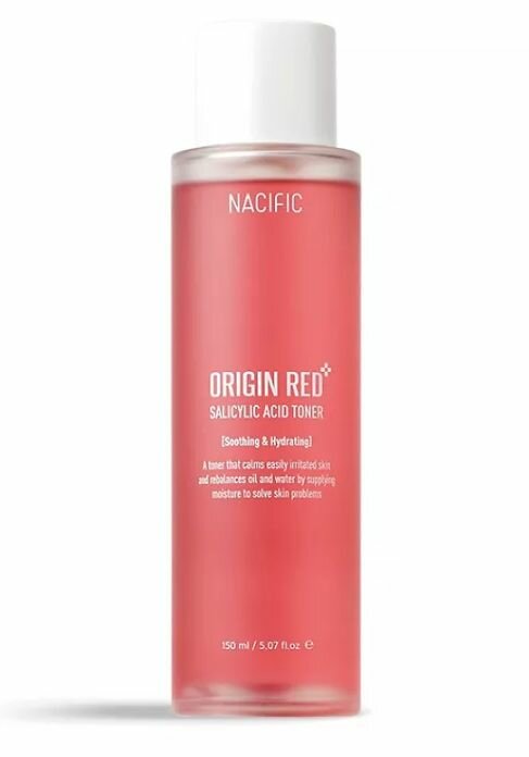 NACIFIC Тонер для лица с салициловой кислотой Origin Red Salicylic Acid Toner 150 мл