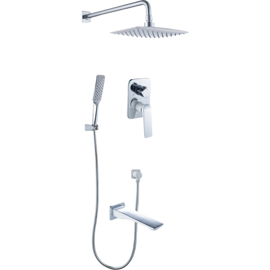 Душевой комплект Lemark Allegro LM5922CW С внутренней частью