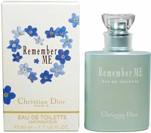 C.dior remember me 50ml туалетная вода женская