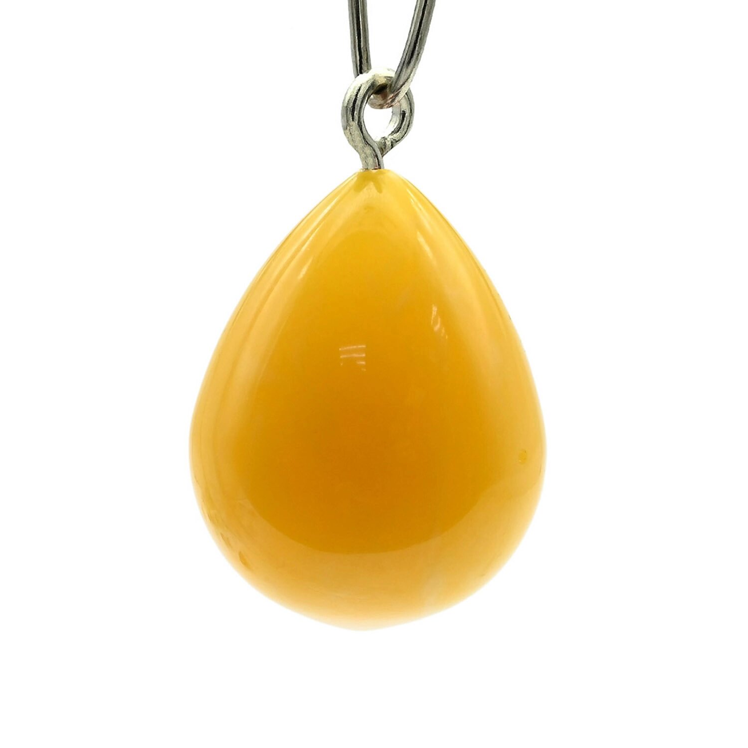 Подвеска, янтарь синтетический