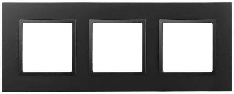 Рамка 3-м Elegance 14-5013-05 Classic антрацит Эра Б0060585