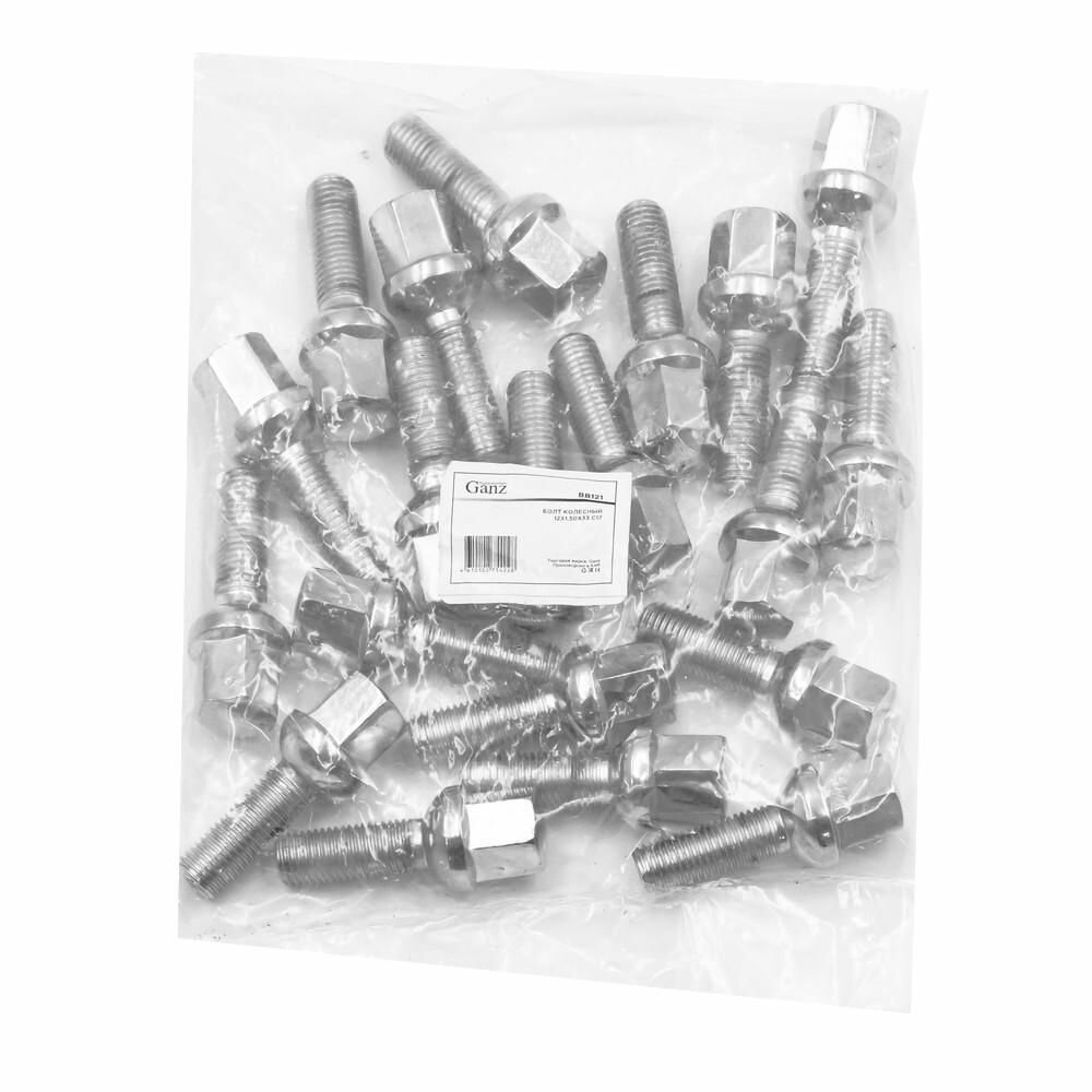 Болт колесный 12x1.50x33 С17 сфера