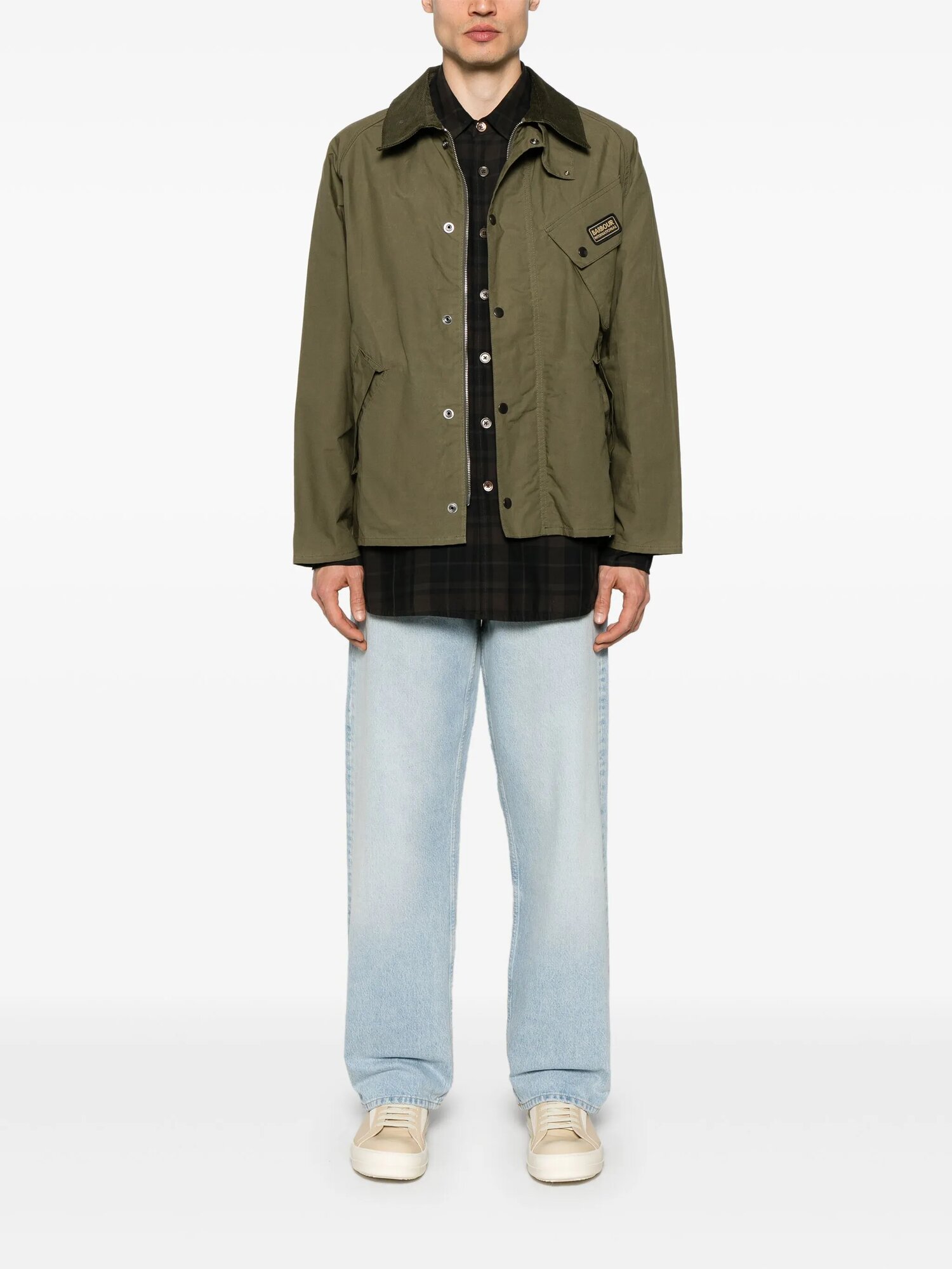 Куртка BARBOUR INTERNATIONAL A7 Pacemaster, размер 48, green — фото 1