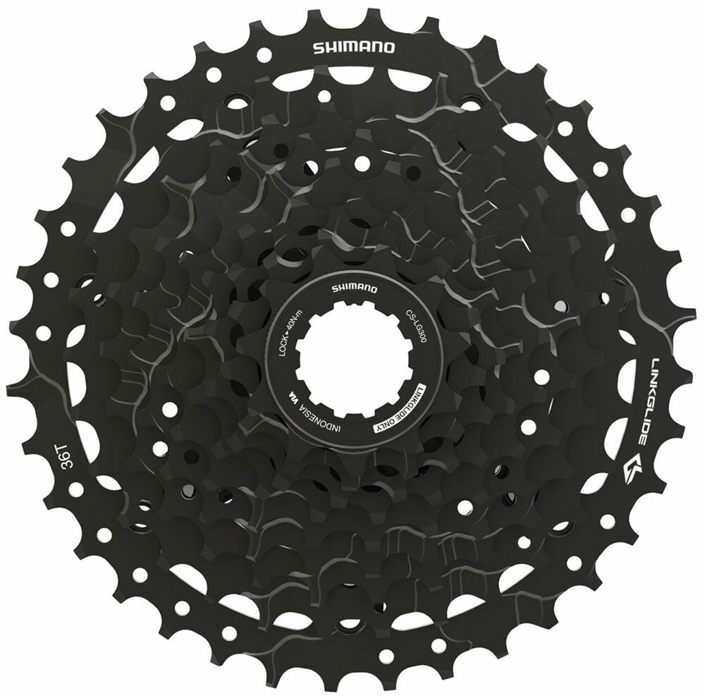 Кассета Shimano LG300 11-36T 9ск OEM(без упаковки)