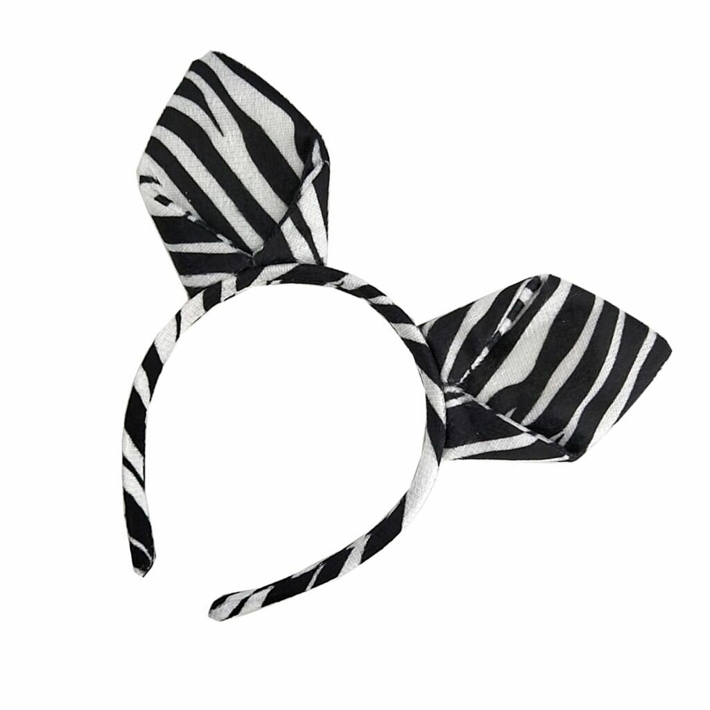 (1 штука) Повязка на голову в стиле зебры 2