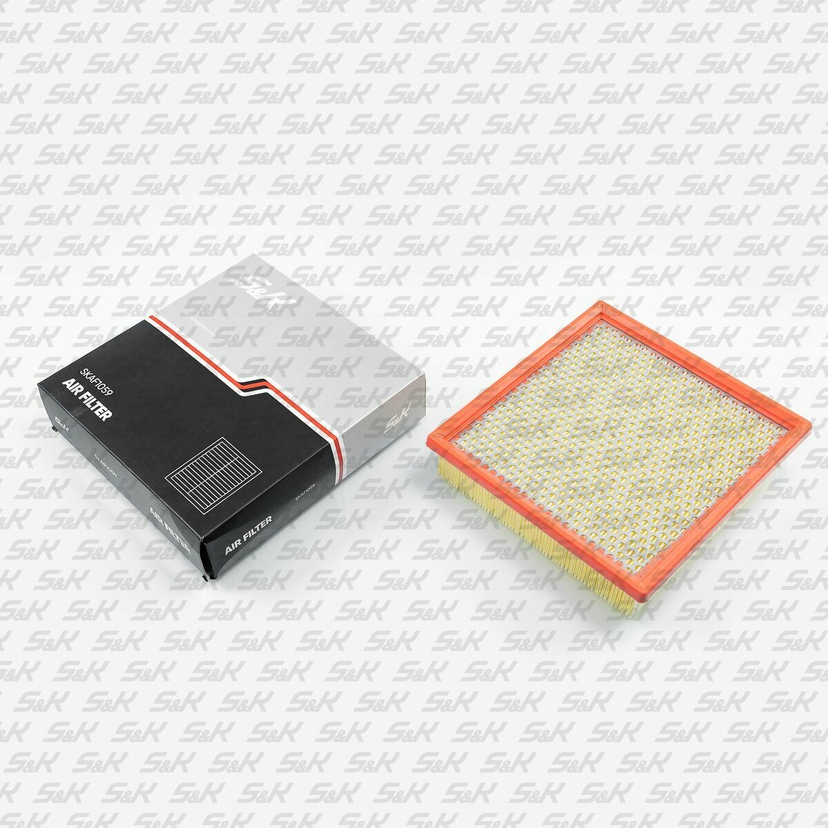 Фильтр воздушный для Крайслер 300C 2005-2012, Джип Гранд Чероки 2011- Chrysler JEEP Grand Cherokee Артикул SKAF1059 производителя S&K
