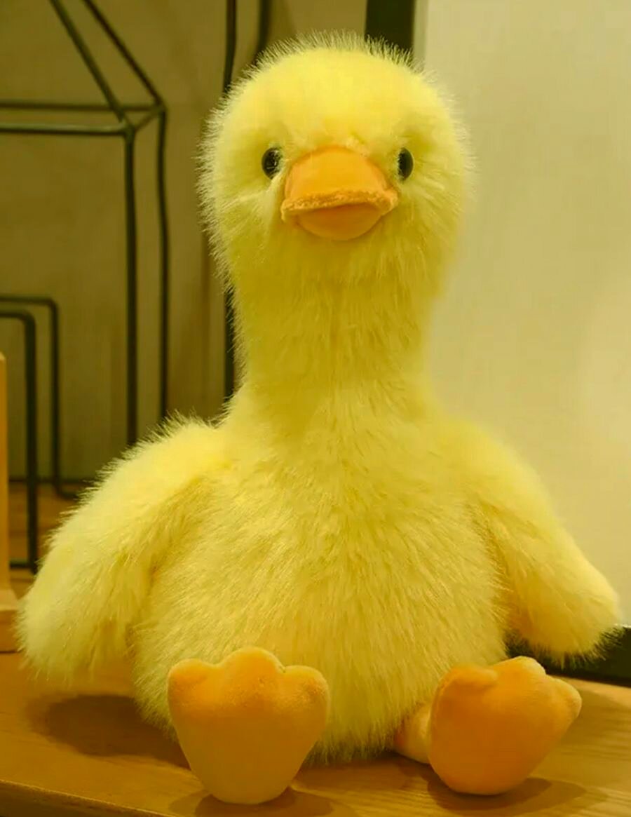 Мягкая игрушка - обнимашка Утёнок жёлтый