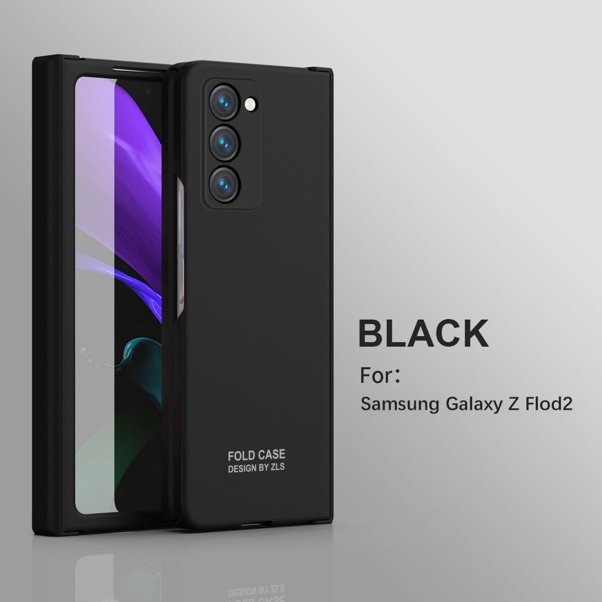 Подходит для Samsung Galaxy Z Fold2, чехол для мобильного телефона (Самсунг Галакси Z Fold2)Складной чехол для мобильного телефона "все включено для складного телефона