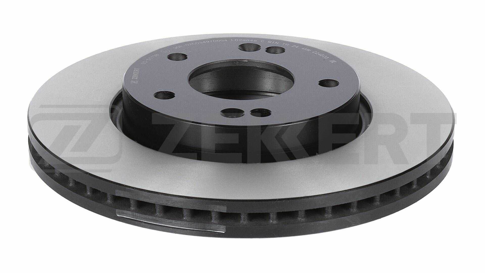 Zekkert Диск тормозной передний Kia Sportage II 04-, Ceed 10-, Soul I-III 09-, Hyundai Tucson 04-, Sonata VI, VII 09- (с покрытием)