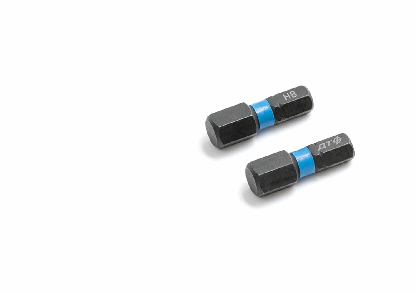 Биты ударные для шуруповёрта 1/4" H8 х 25 мм 2 шт, Дело Техники, 796602