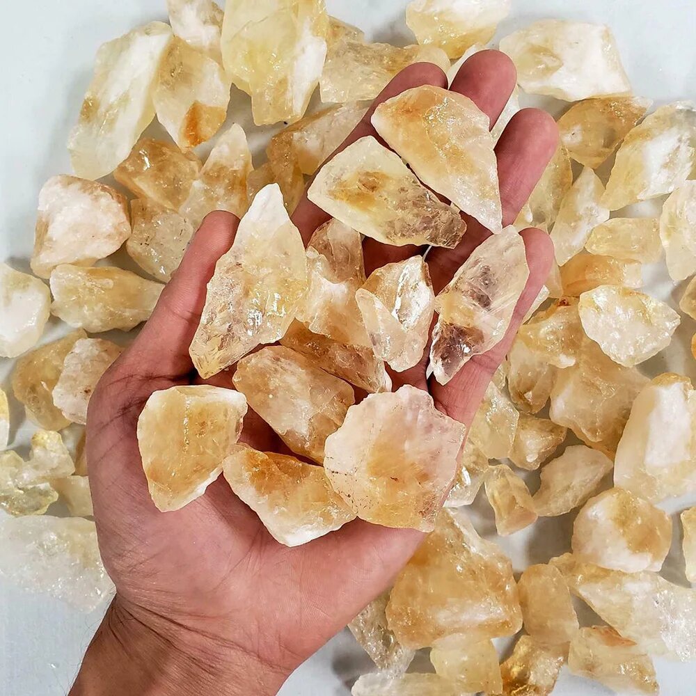 Цитрин лечебный, кристаллы 50g