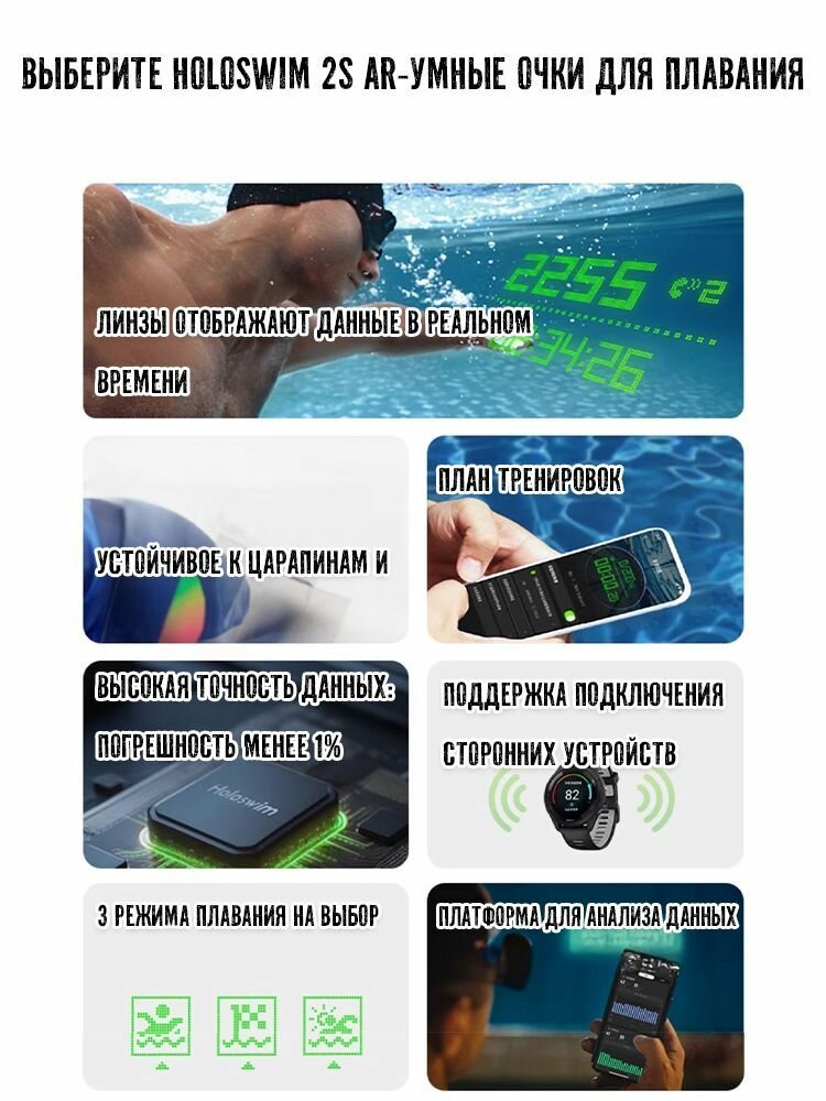 Очки для плавания — фото 1