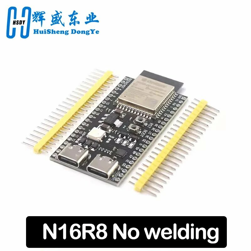 ESP32-S3-DevKitC-1 WiFi Bluetooth модуль HUISHENGYUFA N16R8 No welding