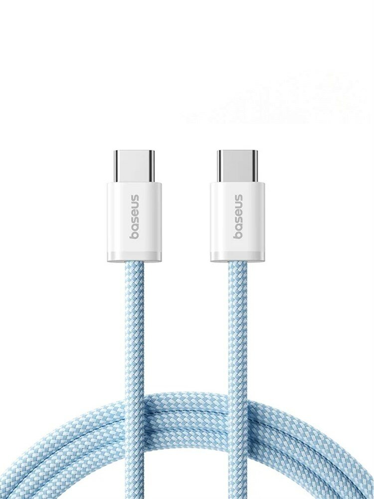 Baseus Кабель Baseus Dynamic 4 Type-C-Type-C 100W 1м P10381400311-00 CB000160 голубой