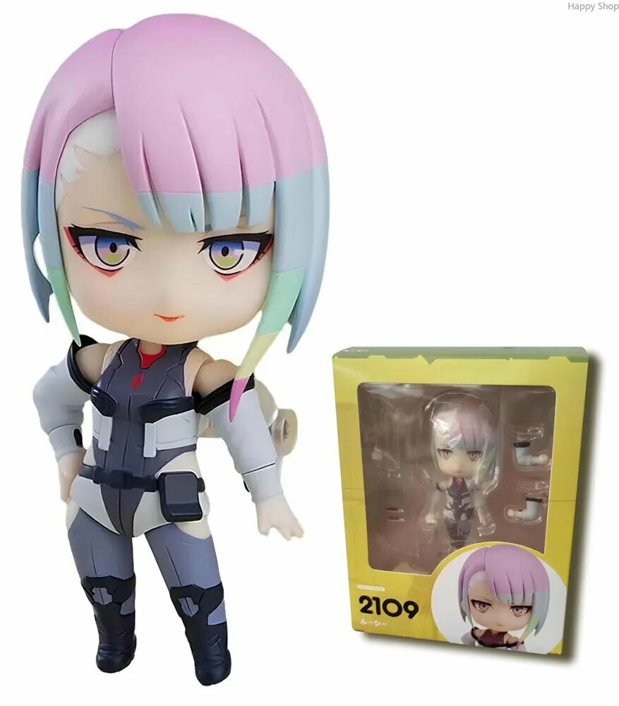Фигурка Киберпанк Люси / Cyberpunk Edge Runners Lucy (10см) 2109
