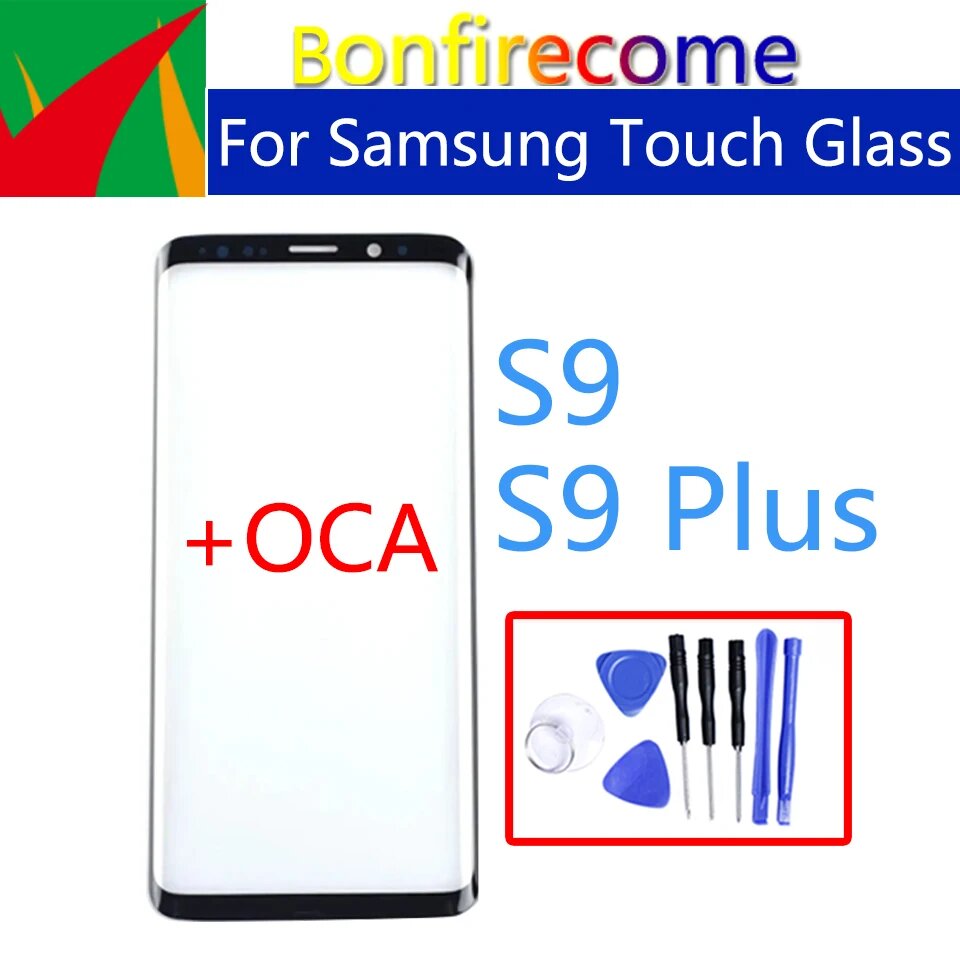 Сенсорный экран S9Plus для Samsung Galaxy S9 Plus ЖК-сенсорный экран, передняя внешняя панель, стеклянная линза S9Plus-No Tool