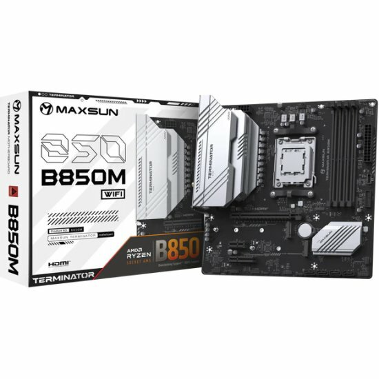 Материнская плата Maxsun MS-Terminator B850M WIFI (AM5, mATX)