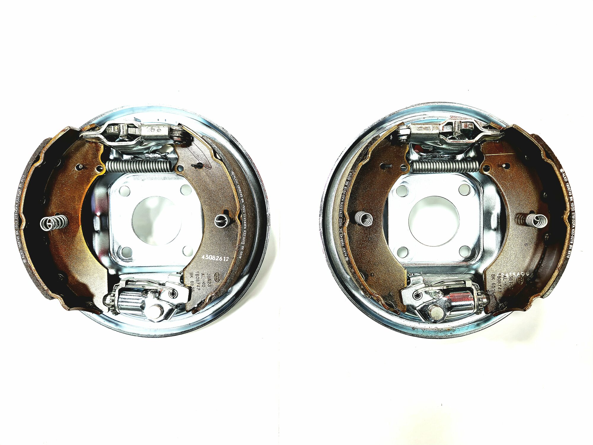 Механизм/щиток тормозной в сборе колесный тормоз 2050/2051 левый + механизм/щиток тормозной колесный тормоз 2050/2051 правый