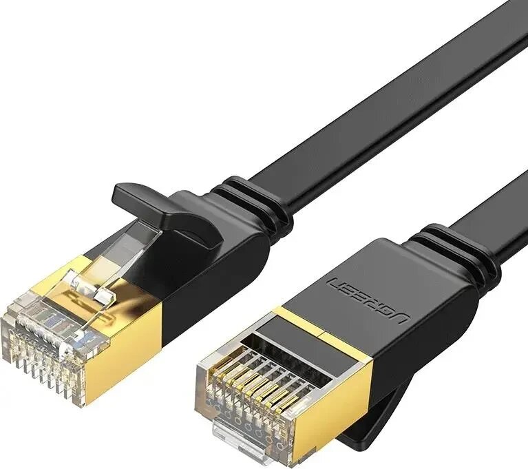 Патч-корд UGREEN NW106 Black, 20м (11267)