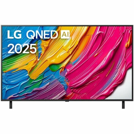 Телевизор LG 55QNED80A6A. ARUG, 4K Ultra HD, черный