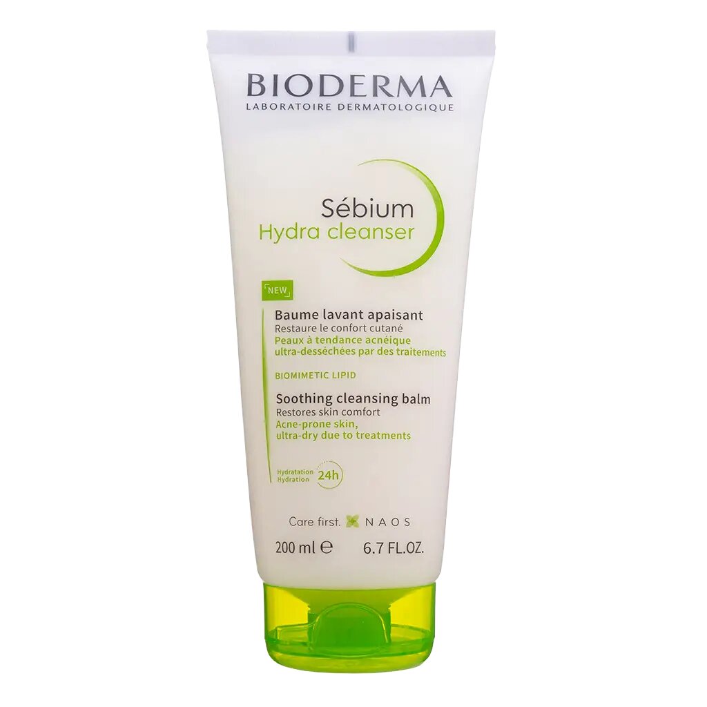 Биодерма (Bioderma) Себиум Гидра/Sebium Hydra Бальзам успокаивающий очищающий 200 мл 1 шт
