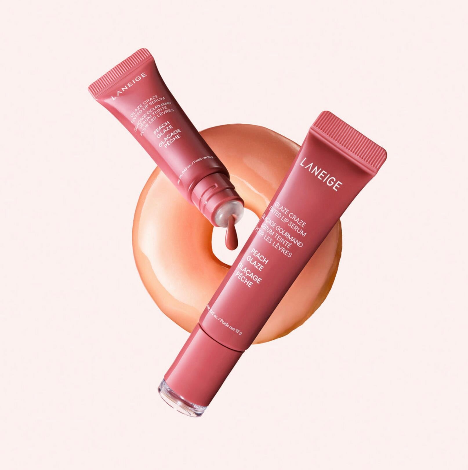 LANEIGE Тинт для губ Glaze Craze Tinted Lip Serum (Peach Glaze) 12 г
