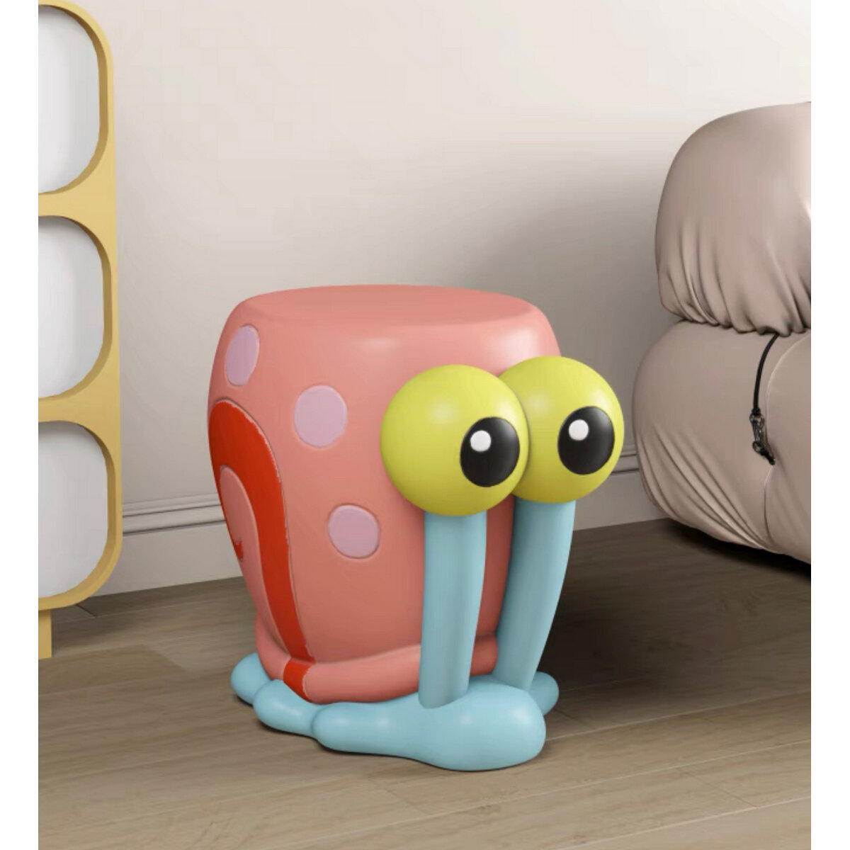Кофейный интерьерный столик в виде героев мультфильма Cartoon SpongeBob (Гэри)
