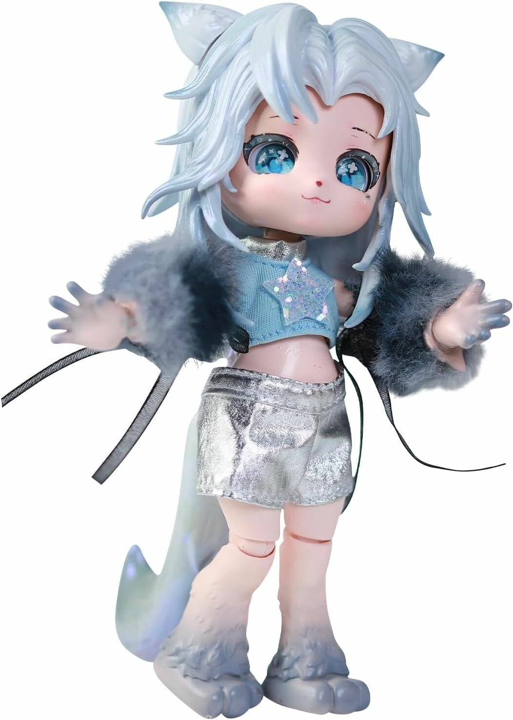 DBS toys, куклы для девочек,13cm серии Двенадцать Созвездий, игрушки для детей, кукла шарнирная, lol