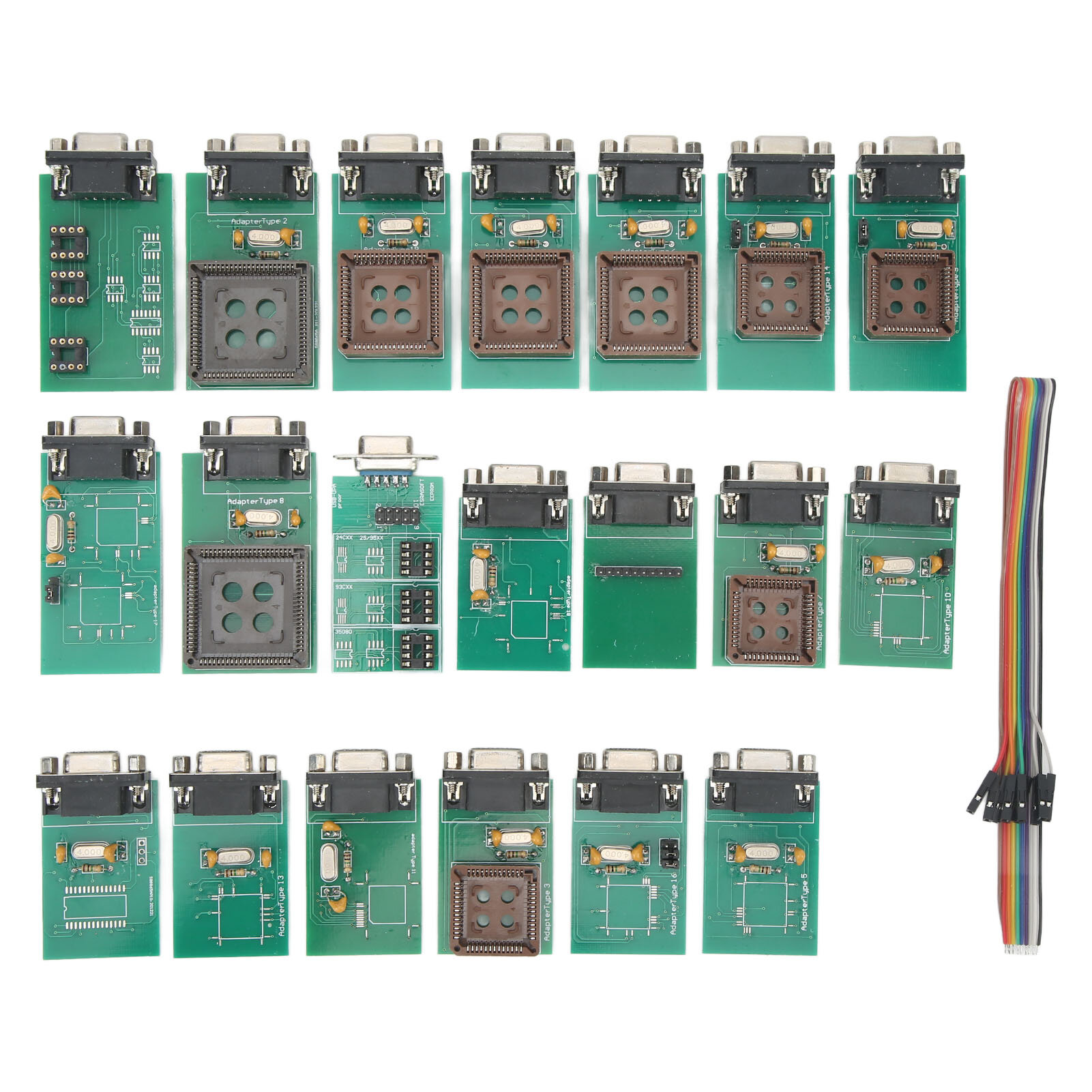 UPA USB V1.3 программатор ЭБУ, основная плата, инструмент для настройки микросхем ЭБУ с полным набором адаптеров, инструмент для автоматической диагностики