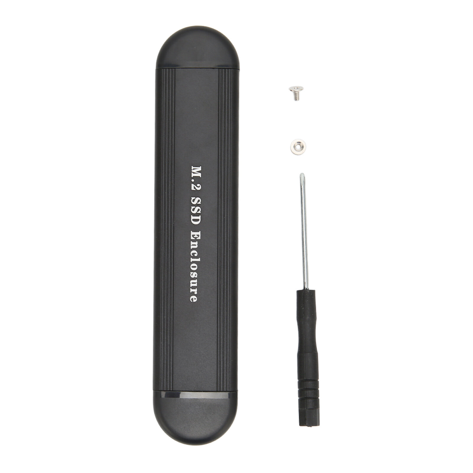 Корпус для M.2 NVMe SSD, USB 3.0 Type-C, двухпортовый адаптер передачи данных для планшетов и настольных компьютеров, черный, совместим с.