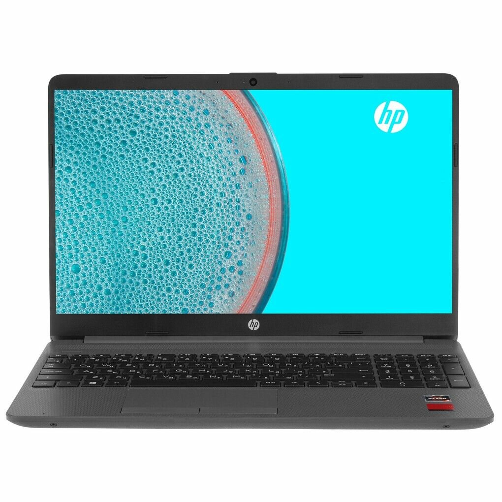 15,6" Ноутбук HP Laptop 15-GW0028UR (22P42EA) серый - 1920x1080, IPS, AMD Ryzen 3 3250U, ядра: 2 x 2,6 ГГц, 4 ГБ, SSD 256 ГБ, Radeon 620 (2ГБ), Windows 10 Pro