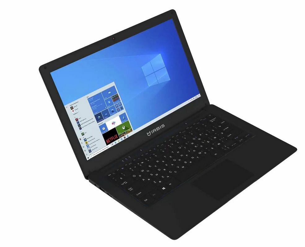 13,3" Ноутбук Irbis NB NB80 (NB80) черный - 1366x768, IPS, Intel Atom Z3735F, ядра: 4 x 1,33 ГГц, 2 ГБ, eMMC 32 ГБ, Intel HD Graphics, Windows 10 Home