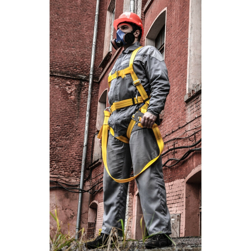 Привязь удерживающая УСП 2АЖ (ПП 2АЖ) наплечные набедренные лямки лента