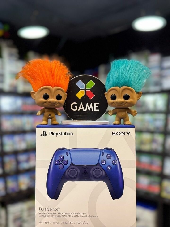 Беспроводной контроллер Dualsense Chroma Indigo (Насыщенный Индиго) для PS5 (Ростест, 5-ая ревизия)