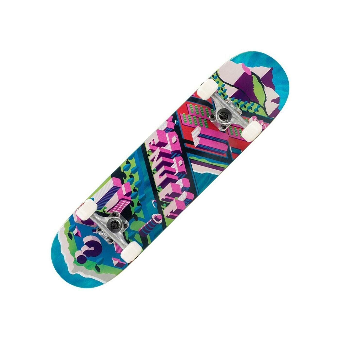 Decathlon Скейтборд Enuff Isotown 7.75", 7-слойный, ABEC-9, для размера обуви 35-42