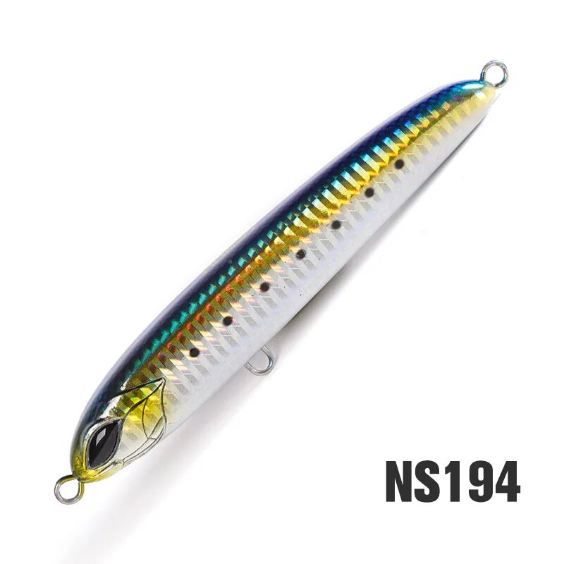 NOEBY тяжелая тонущая приманка-карандаш для морской рыбы 115mm 64g, NS194