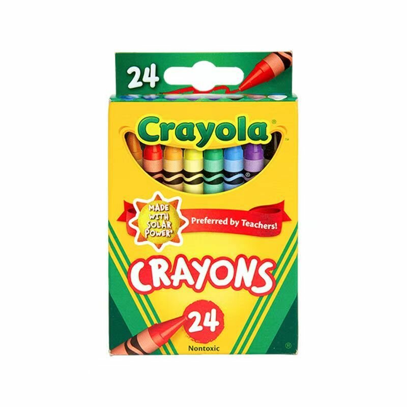 Crayola 24 цветных карандашей