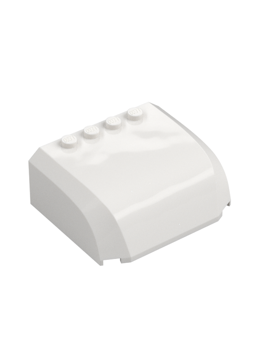 Деталь Lego Windscreen 5 x 6 x 2 Curved Top Canopy with 4 Studs (61484)