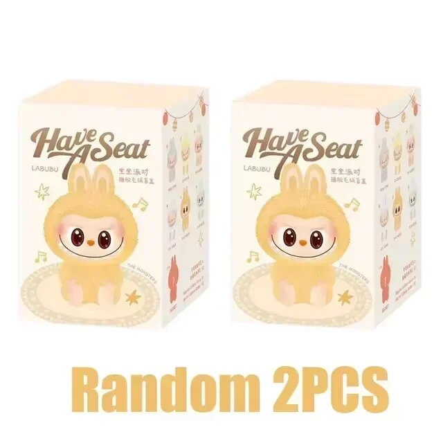 MINISO Kawaii Labubu Have A Seat серия ПВХ, Random 2 — отзывы покупателей