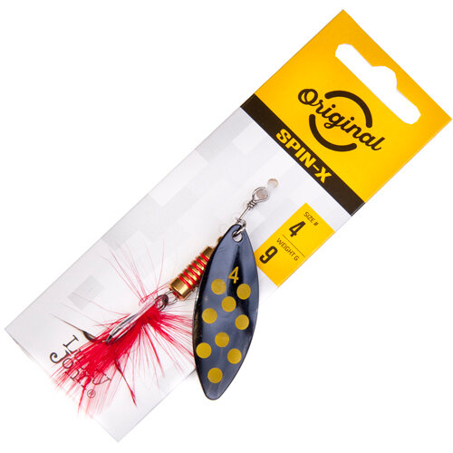Блесна вращающаяся Lucky John Spin X Long 04 9,0Г Bf