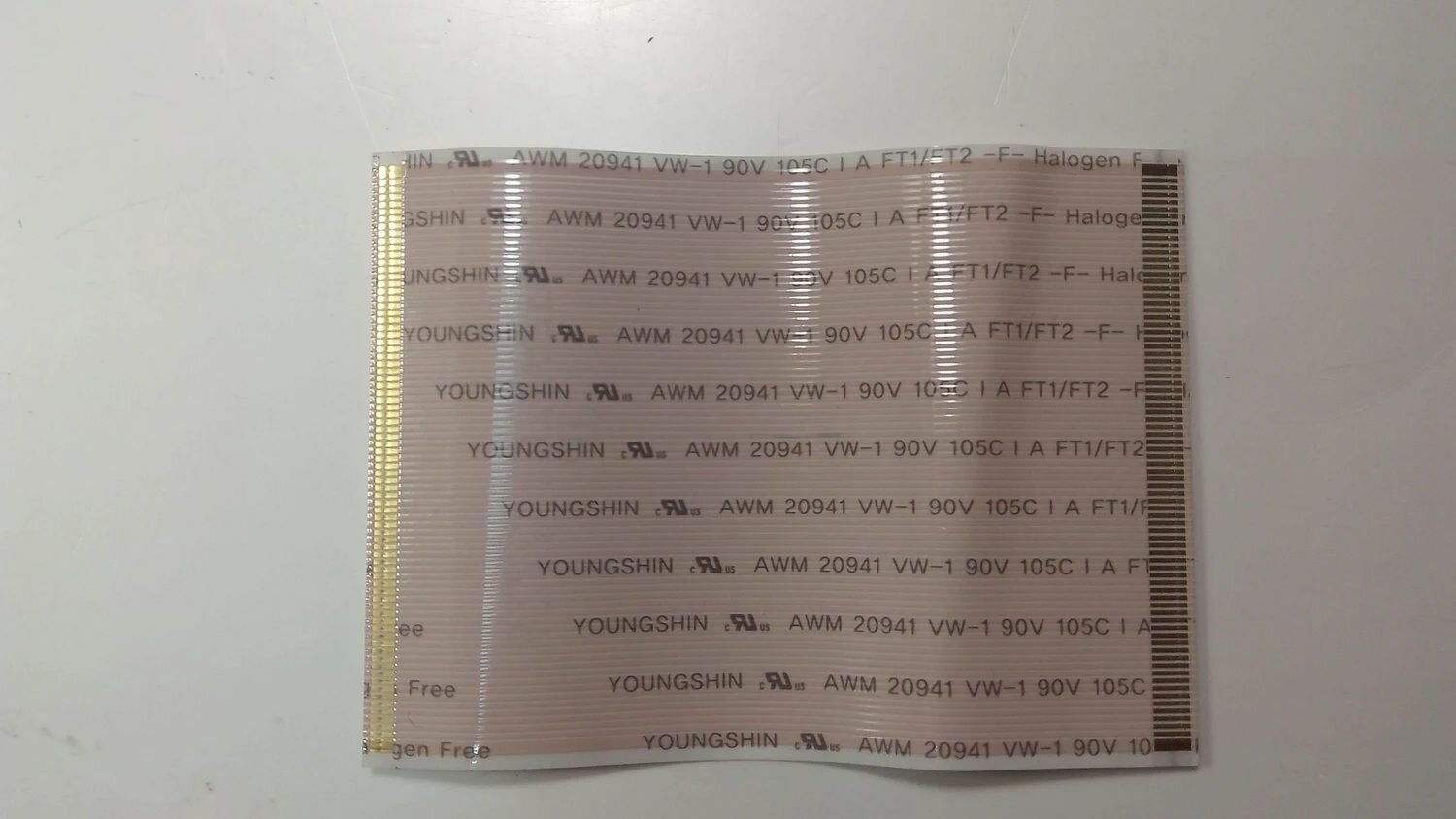Шлейф от T-Con до Driver Board Youngshin AWM 20941 VW-1 90V 105C I A FT1/FT2 -F- Panel Samsung LTJ460HW05-L CW39 для Ue46Es6307U Ti02 Lcd Телевизор Samsung Шлейф арт. 11048
