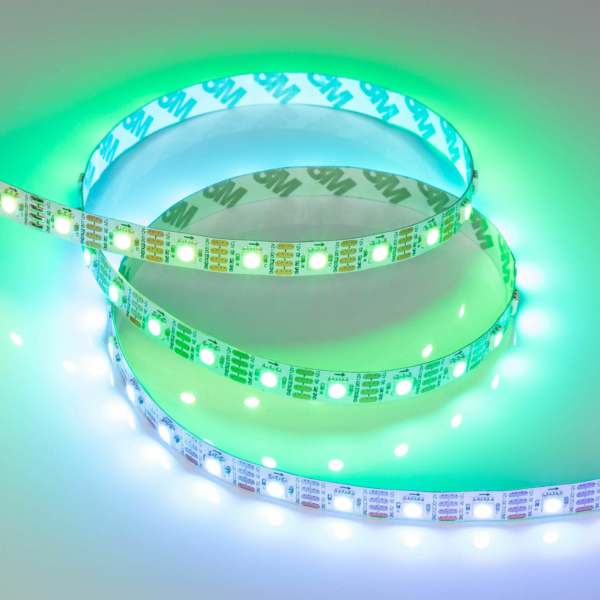 Светодиодная лента SPI-B60-10mm 12V RGB-PX1-RAM (9.3 W/m, IP20, 5060, 5m)